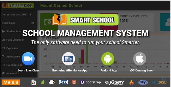 Smart School: School Management System v7.0.0